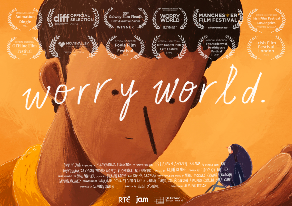 WorryWorld_Poster_JAM_2023 - Animation Ireland